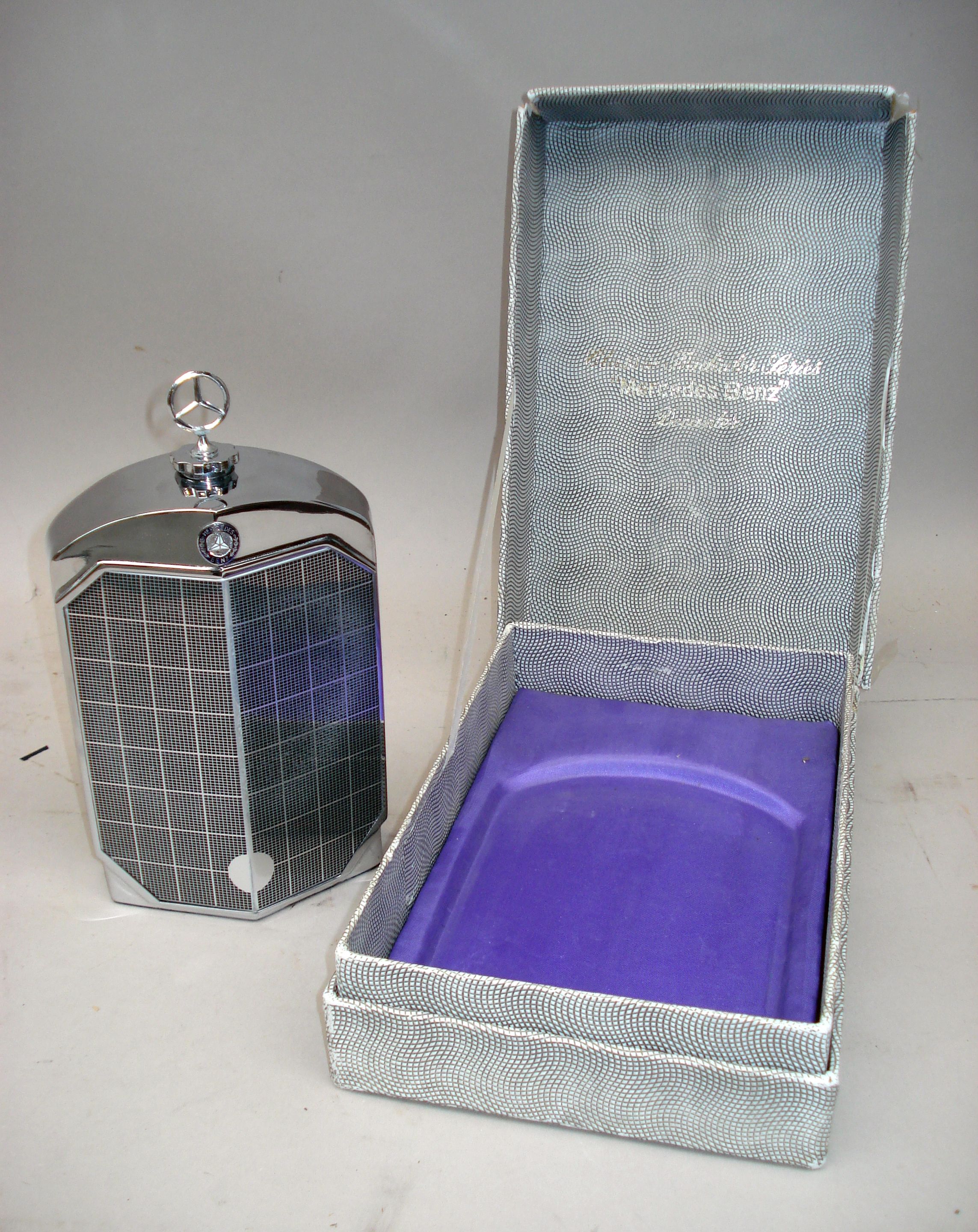 Bonhams Cars : A Mercedes-Benz radiator decanter, by Ruddspeed Ltd ...