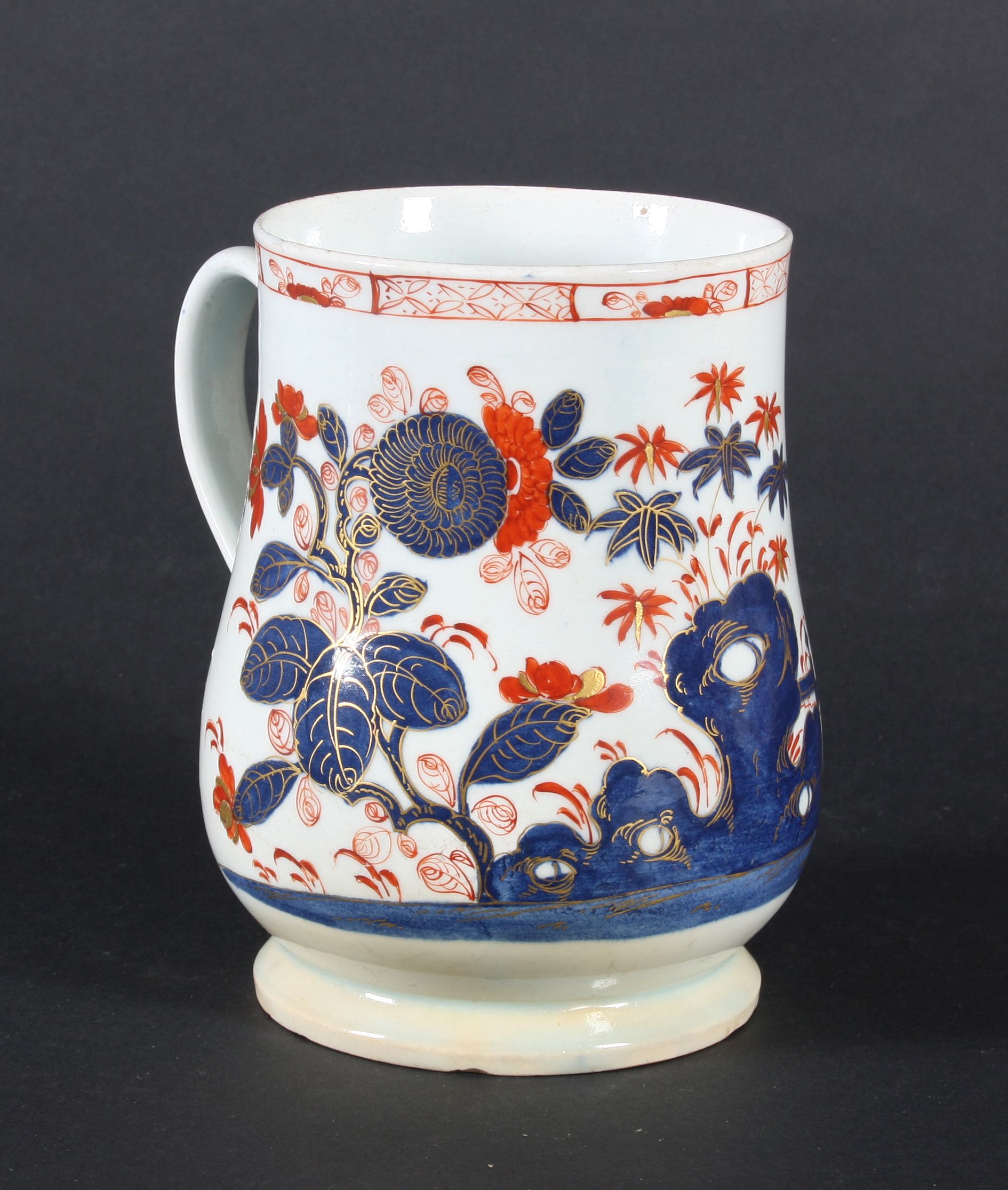 Bonhams : A Bow large bell shaped mug, circa 1755