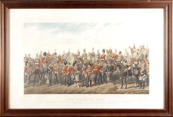 Bonhams : After Orlando Norie The British Army; The Royal Navy