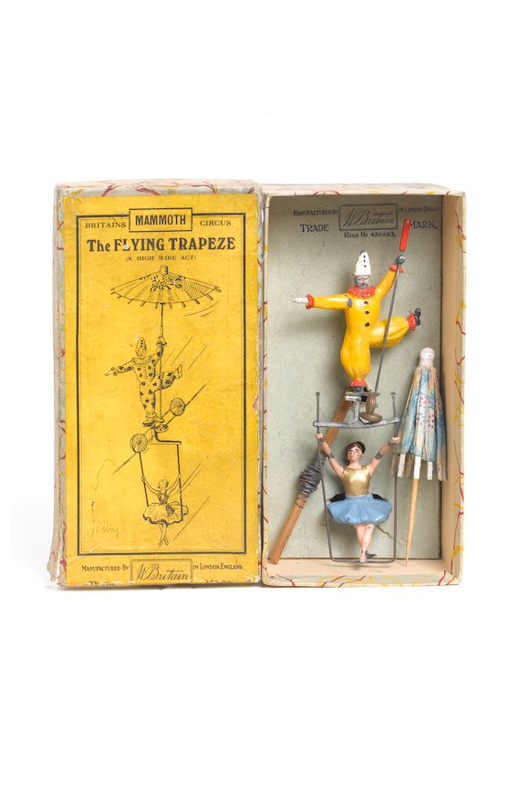 Bonhams : Britains set 1441, RARE Britains Mammoth Circus, The Flying ...
