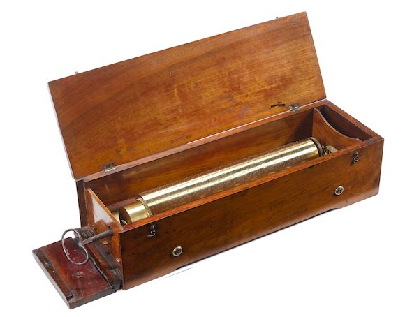 Bonhams : A key-wind hooked-tooth musical box playing eight airs, circa ...