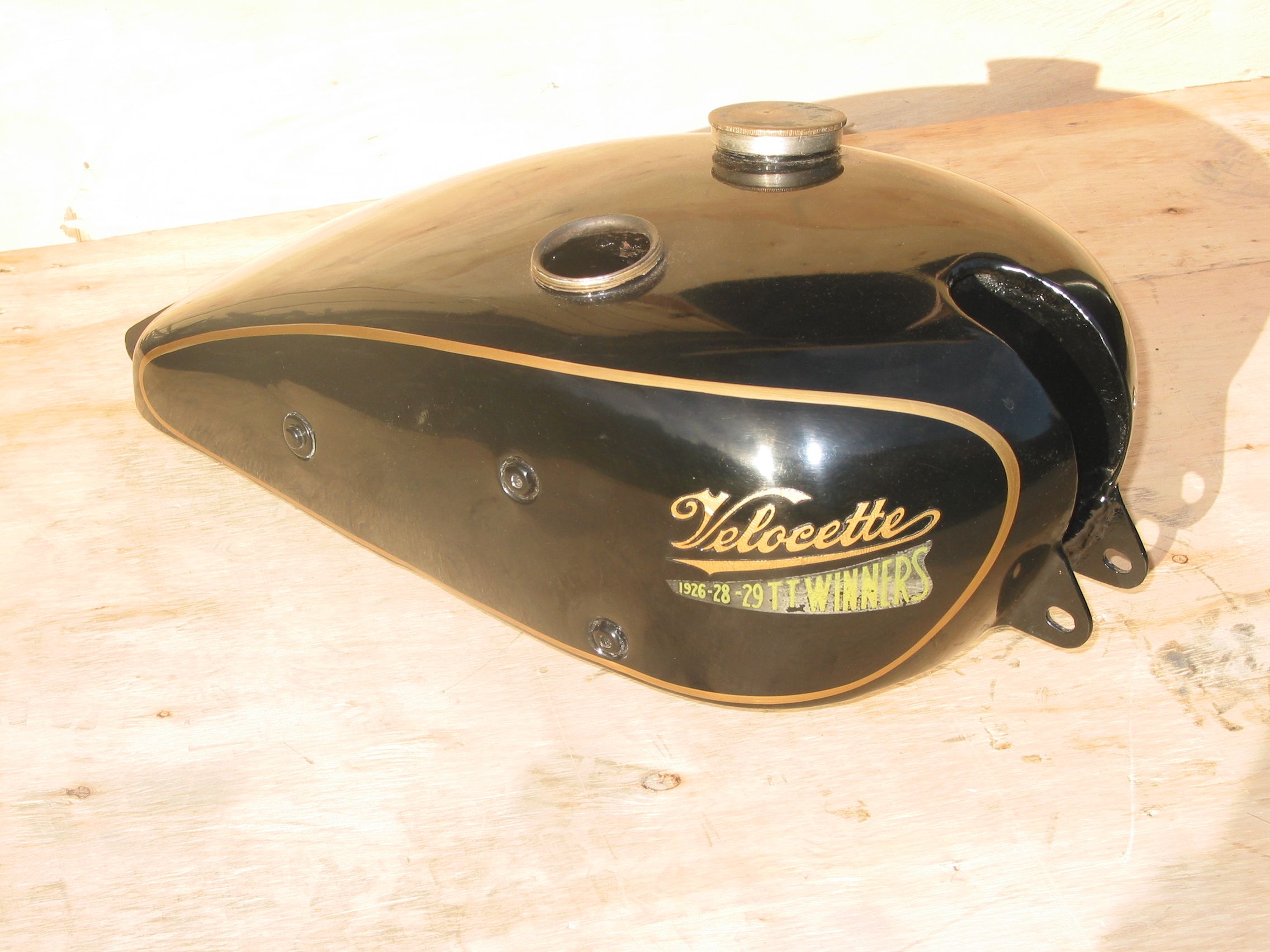 Bonhams Cars : A Velocette GTP Petrol Tank