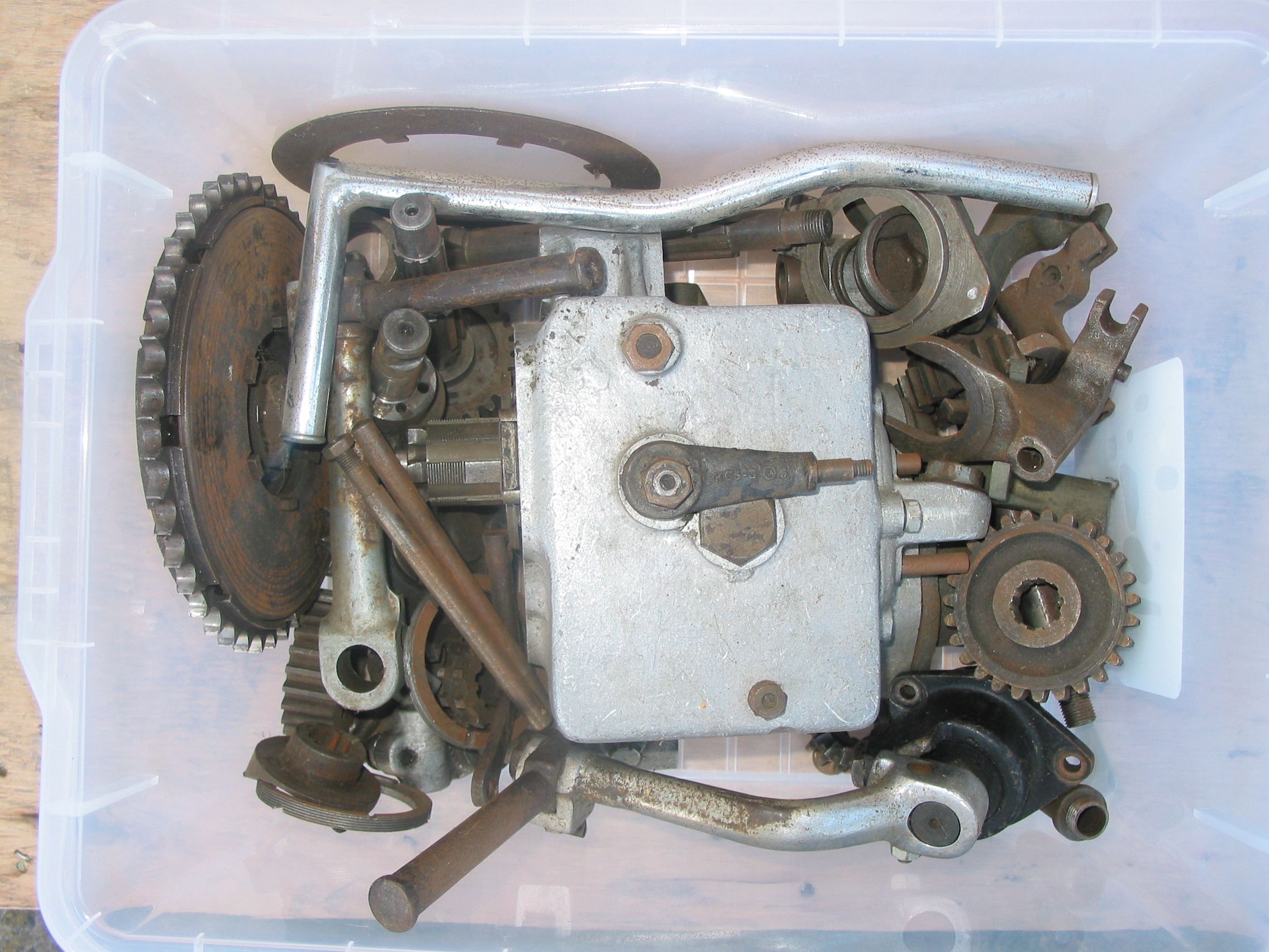 Bonhams Cars : An Early Velocette Gearbox & miscellaneous parts