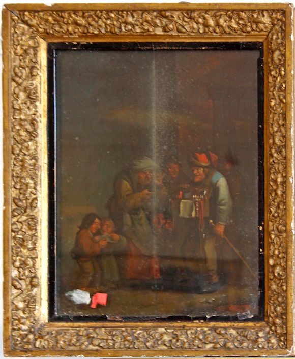 Bonhams : Follower of Heyman Dullaert (Dutch, 1636-1684) Pedlars