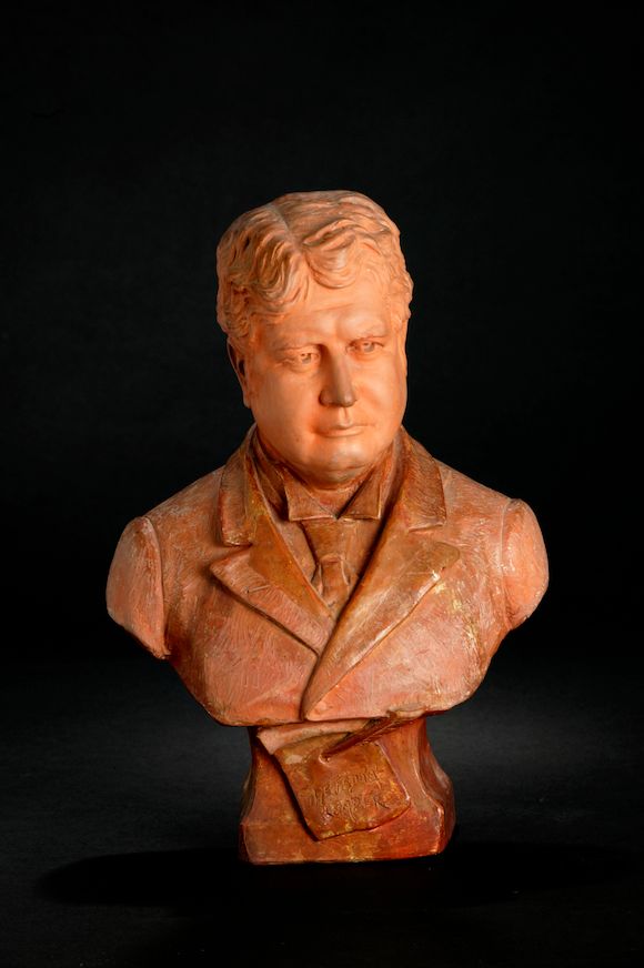 Bonhams : An Australian terracotta bust of Edmund Barton "The Federal ...