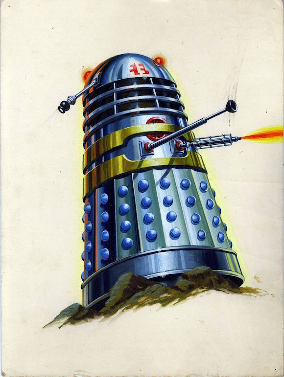 Bonhams : Doctor Who: The original preliminary design artwork for 'The ...