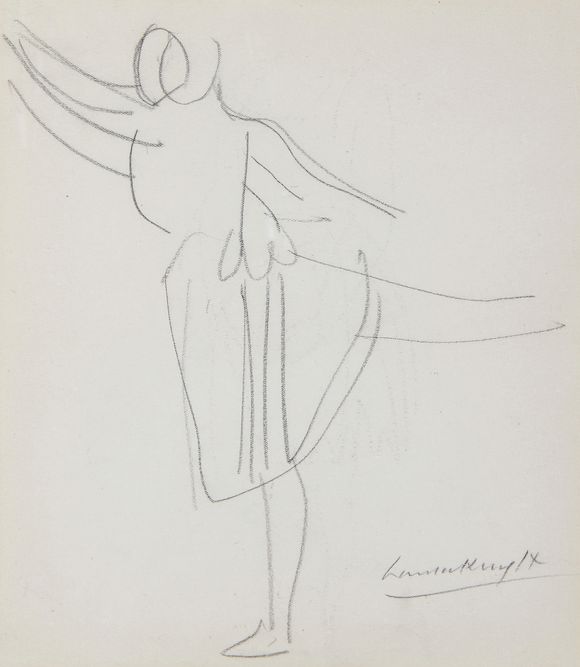 Bonhams : Dame Laura Knight, R.A., R.W.S. (British, 1877-1970) Study of ...