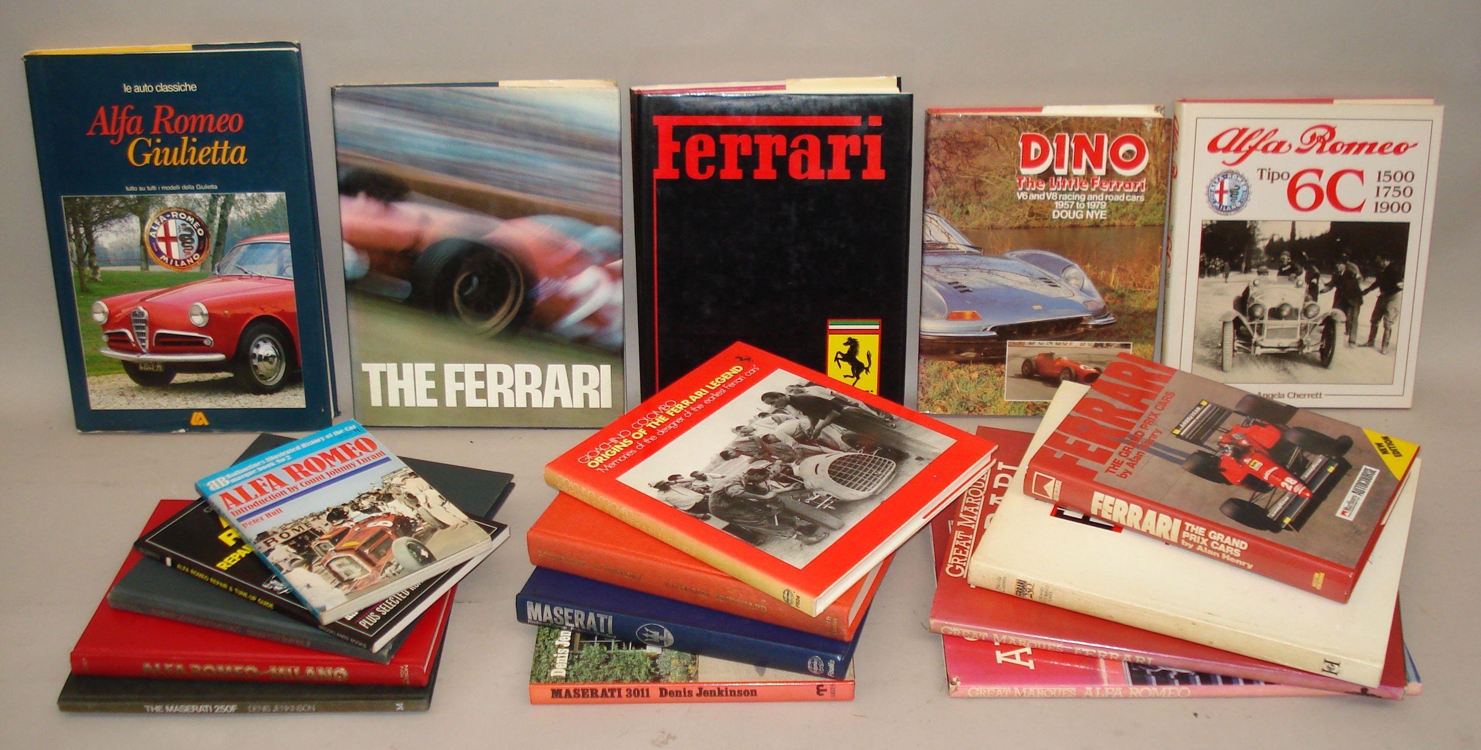 Bonhams Cars : Books relating to Ferrari and Italian marques,