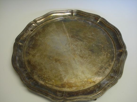 Bonhams : A Victorian circular waiter by Reilly & Storer, London 1846