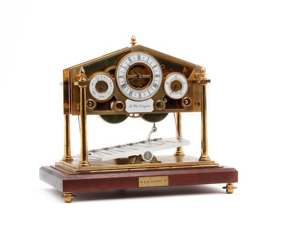 Bonhams : A late 20th Century Congreve rolling ball clock Devon Clocks ...