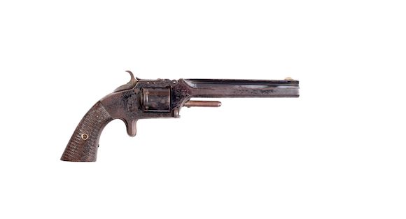 Bonhams : A Six-Shot Smith and Wesson Rim-Fire Revolver