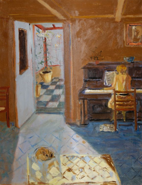 Bonhams : Rose Hilton (British, born 1931) 'Interior at Botallack Moor'