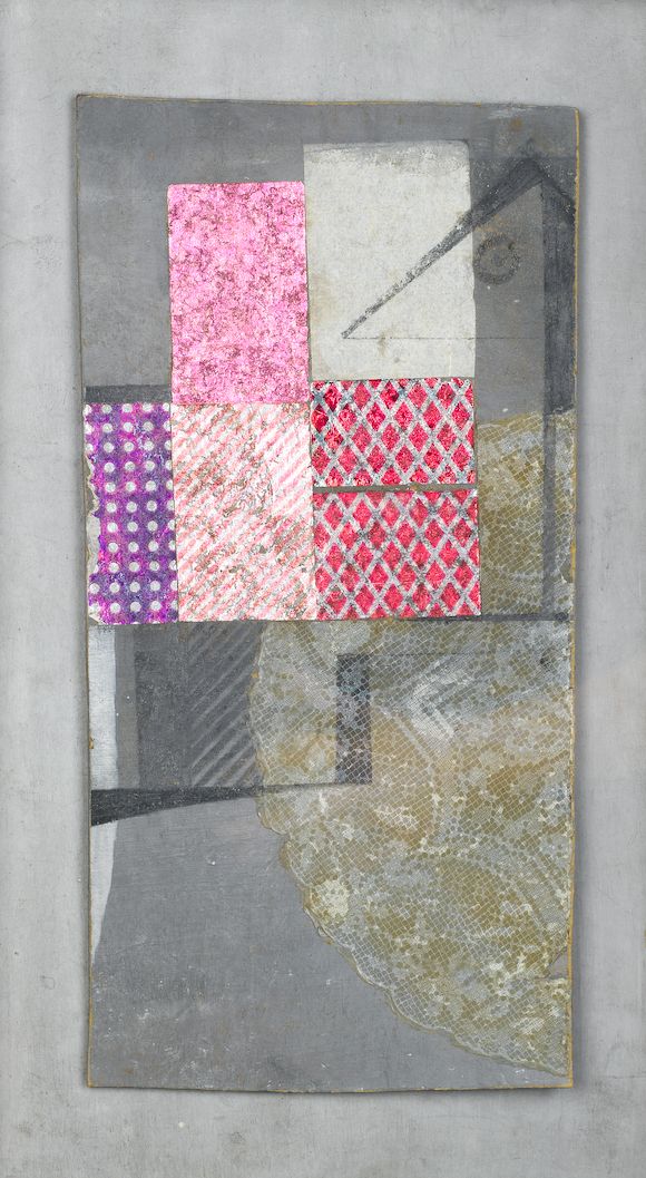 Bonhams : Ben Nicholson O.M. (British, 1894-1982) Abstract collage ...