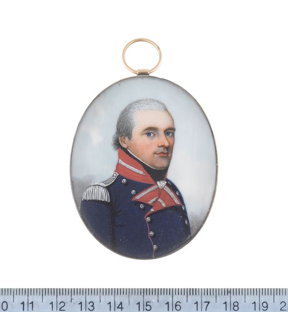Bonhams : Frederick Buck (Irish, 1771-circa 1840) An Artillery Officer ...