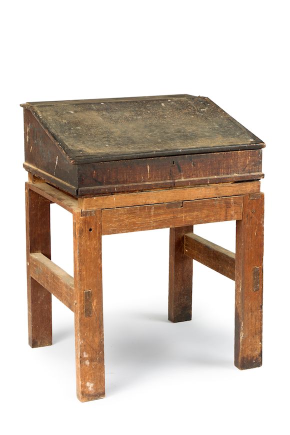Bonhams : The Fitzgerald cedar desk circa 1848