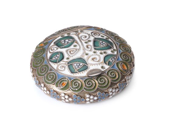 Bonhams : An early 20th century Russian silver and polychrome enamel ...