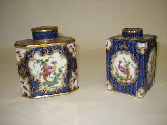 Bonhams : A pair of Samson tea caddies Late 19th century