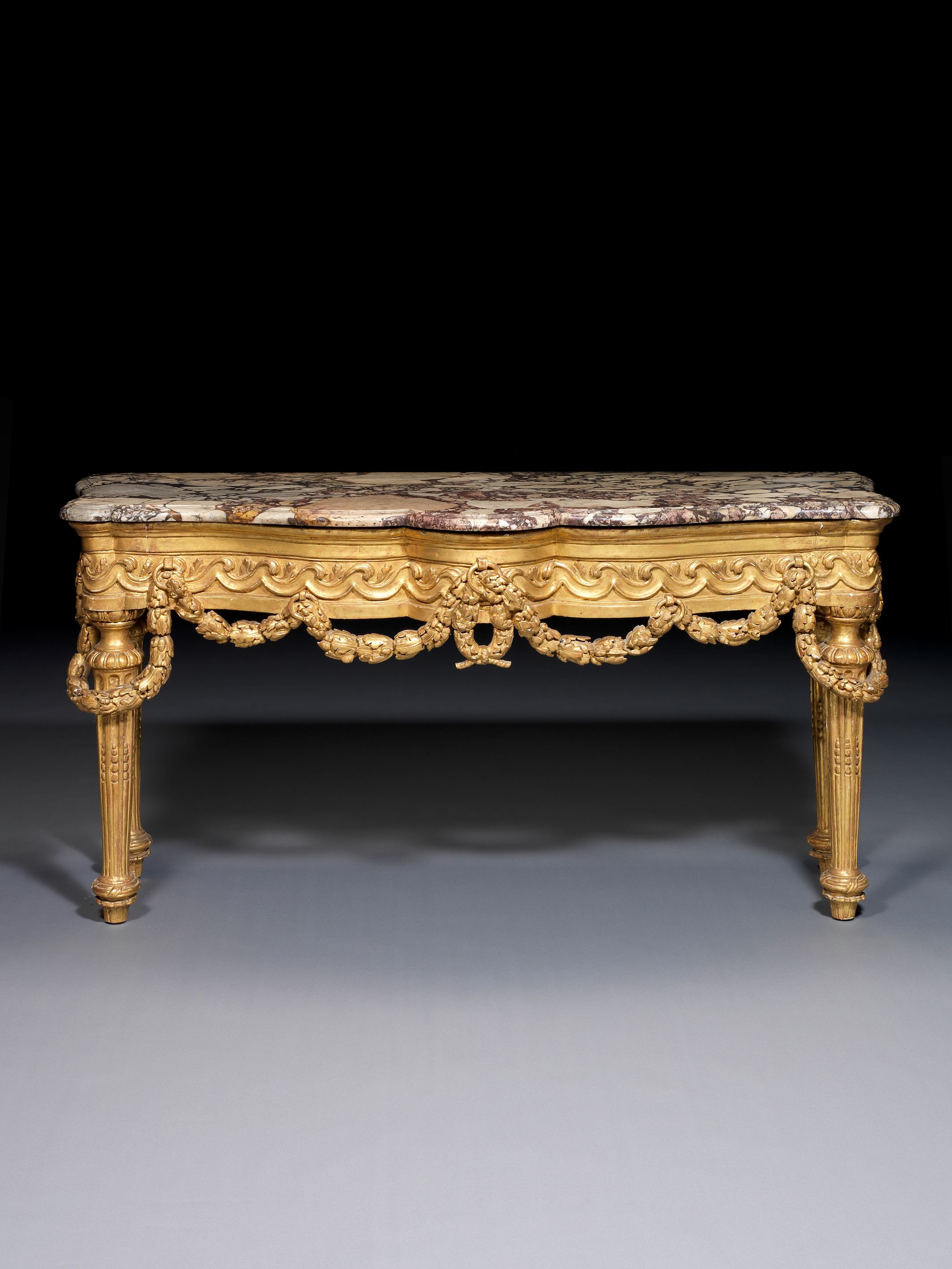 Bonhams : A North Italian late 18th century giltwood Neoclassical ...