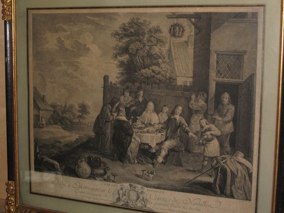 Bonhams : Jacques Philippe Le Bas (French, 1707-1783), after David ...