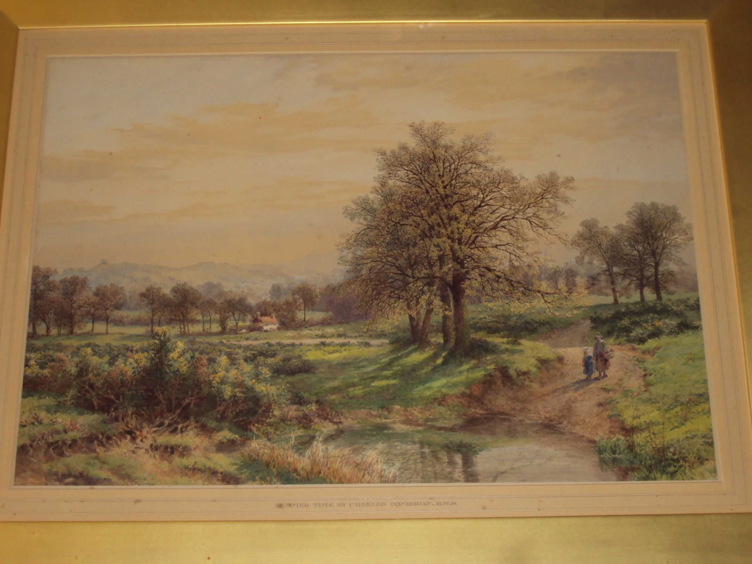 Bonhams : Charles Davidson (British, 1824-1902) 'Summer Time'