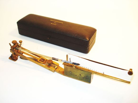 Bonhams : A Sphygmographe apparatus by Breguet, retailed by J & W Wood ...