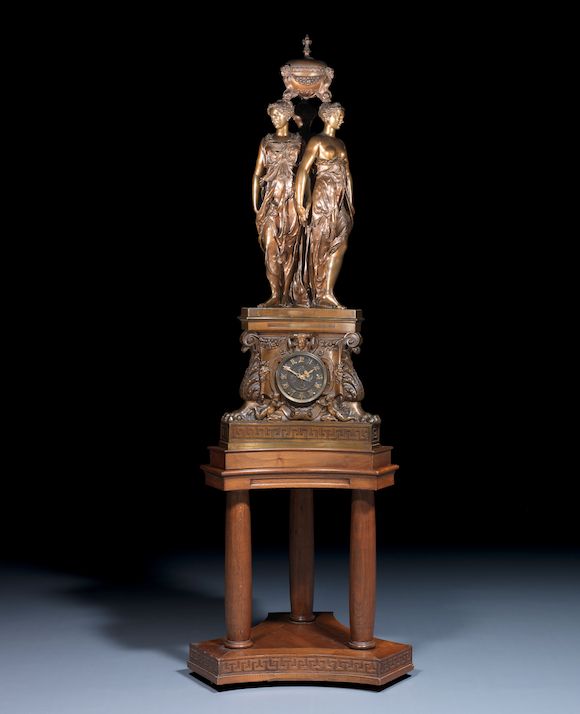 Bonhams : An impressive French mid-19th century patinated bronze ...