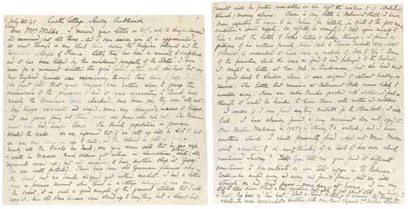 Bonhams : POTTER (BEATRIX) Autograph letter signed, to Bertha Mahony ...