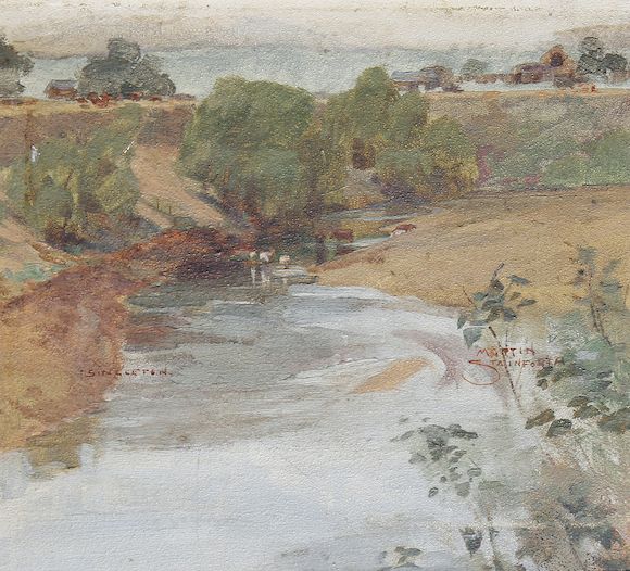 Bonhams : Martin Stainforth (British, 1866-1957) View of the Hunter ...