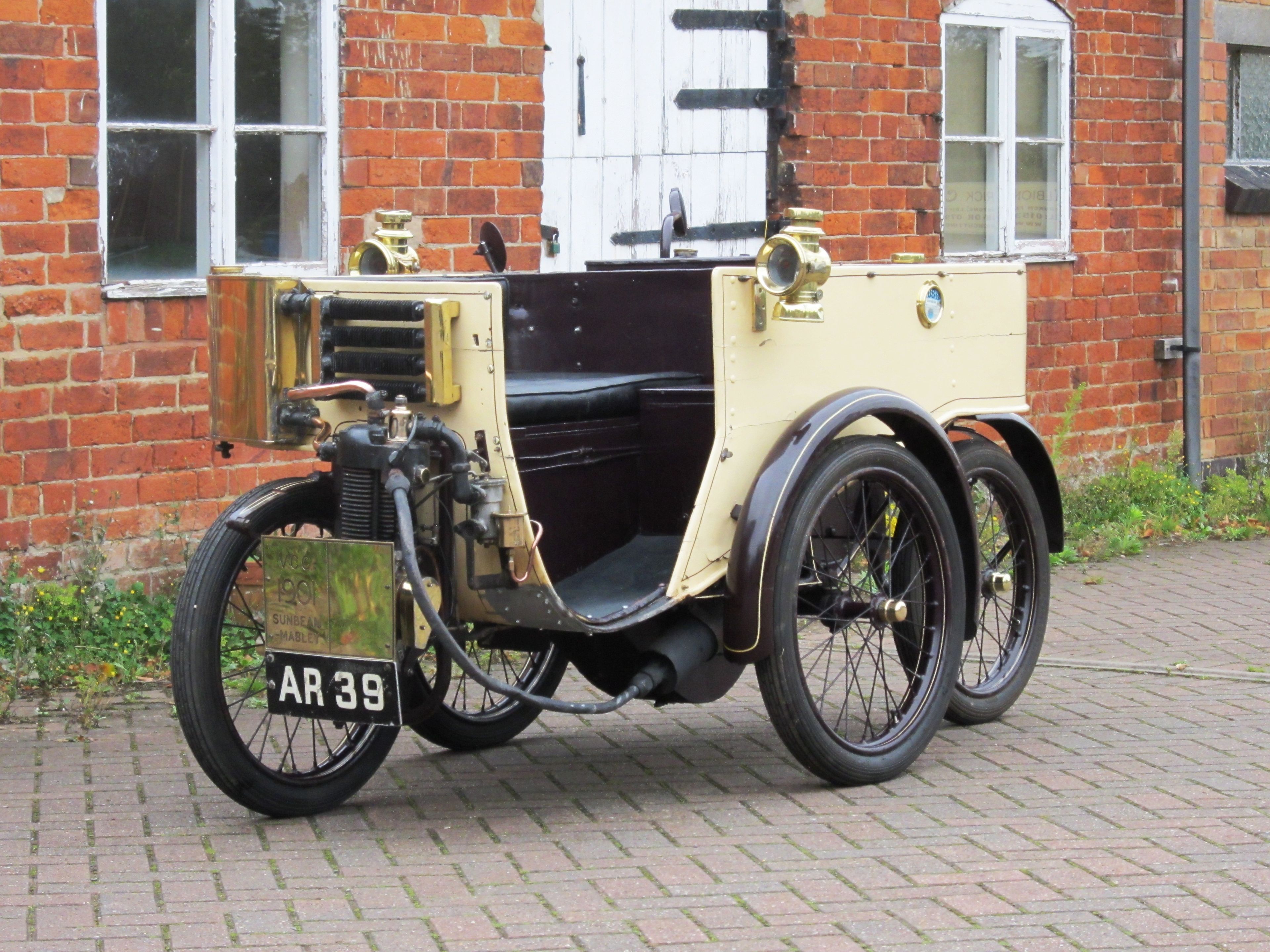 Bonhams Cars : 1901 Sunbeam-Mabley Cycle Car Engine no. 15372