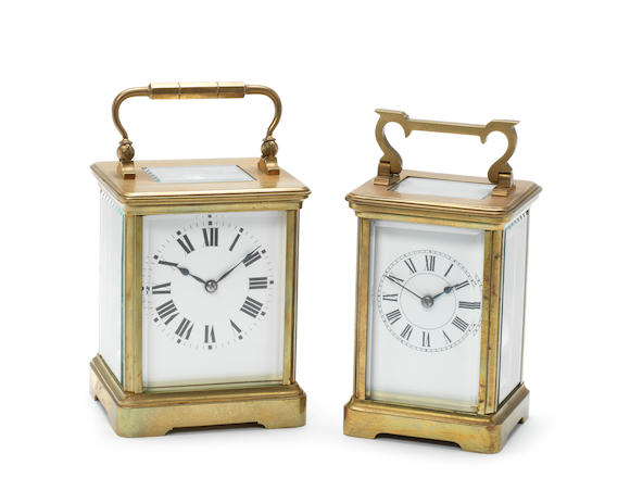 Bonhams An Early 20th Century French Gilt Brass Carriage Clock