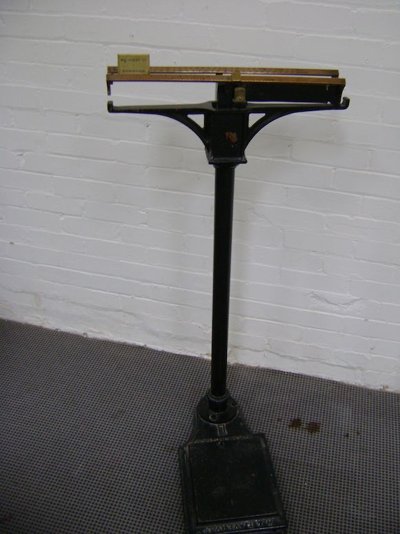 Bonhams : A set of Victorian personal weighing scales by W & T Avery ...