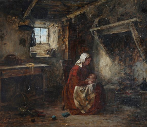 Bonhams : John Blake MacDonald, RSA (British, 1829-1901) 'The Cottage ...