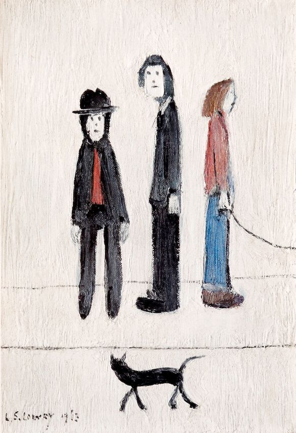 Bonhams : Laurence Stephen Lowry R.A. (British, 1887-1976) 'Three Men ...