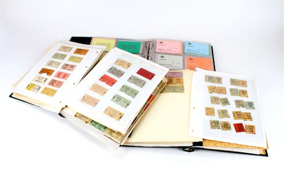 Bonhams : Railwayana: LMS Tickets