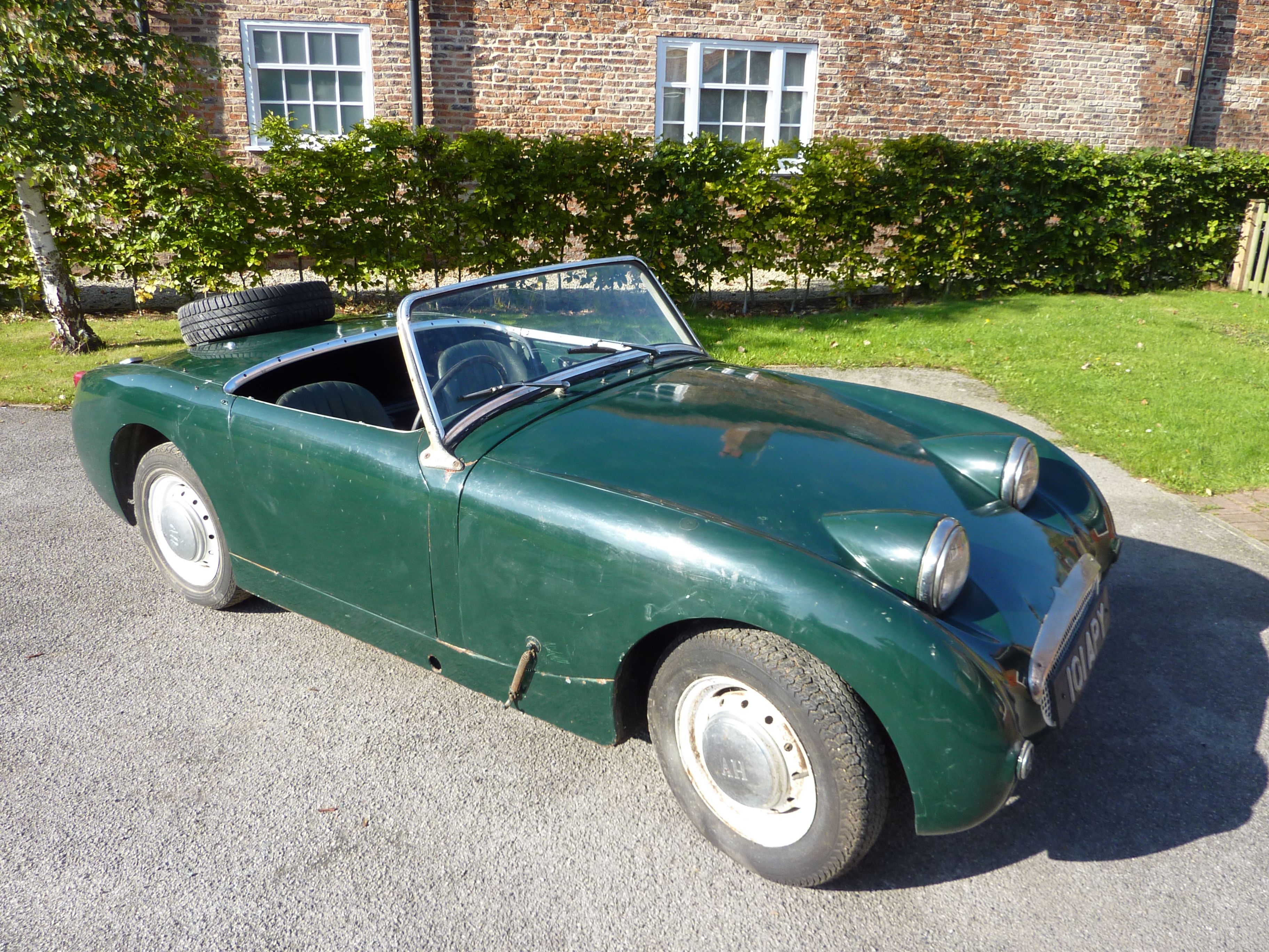 Bonhams Cars : 1961 Austin Healey 948cc 'Frogeye' Sprite Chassis no. 5/ ...