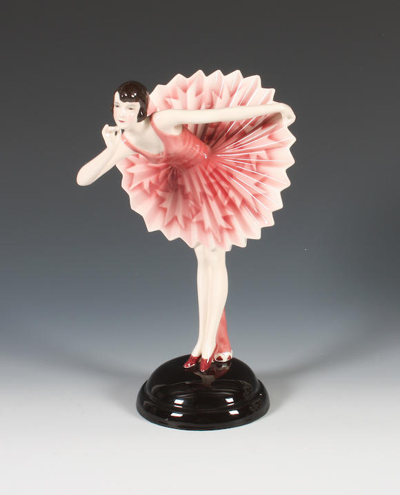 Bonhams A Goldscheider Figure Of A Lady By Stefan Dakon