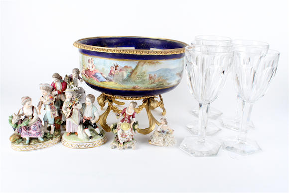 Bonhams A Group Of Continental Ceramics And Glass