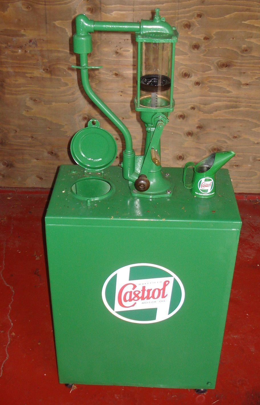Bonhams Cars : A Castrol oil dispenser, American,