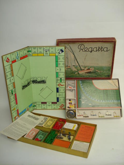 Bonhams Rare Monopoly Super Gold Set 1930s 2