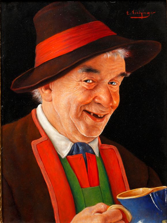 Bonhams : Erwin Eichinger (Austrian, 1892-1950) A good drink