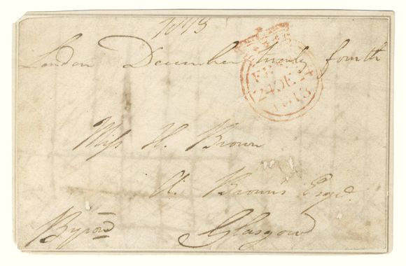 Bonhams : BYRON (GEORGE GORDON, Lord) Autograph free-front signed, 1813