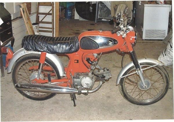 Bonhams Cars : 1965 Honda CS90 Frame no. S90 122226 Engine no. S90E 105598