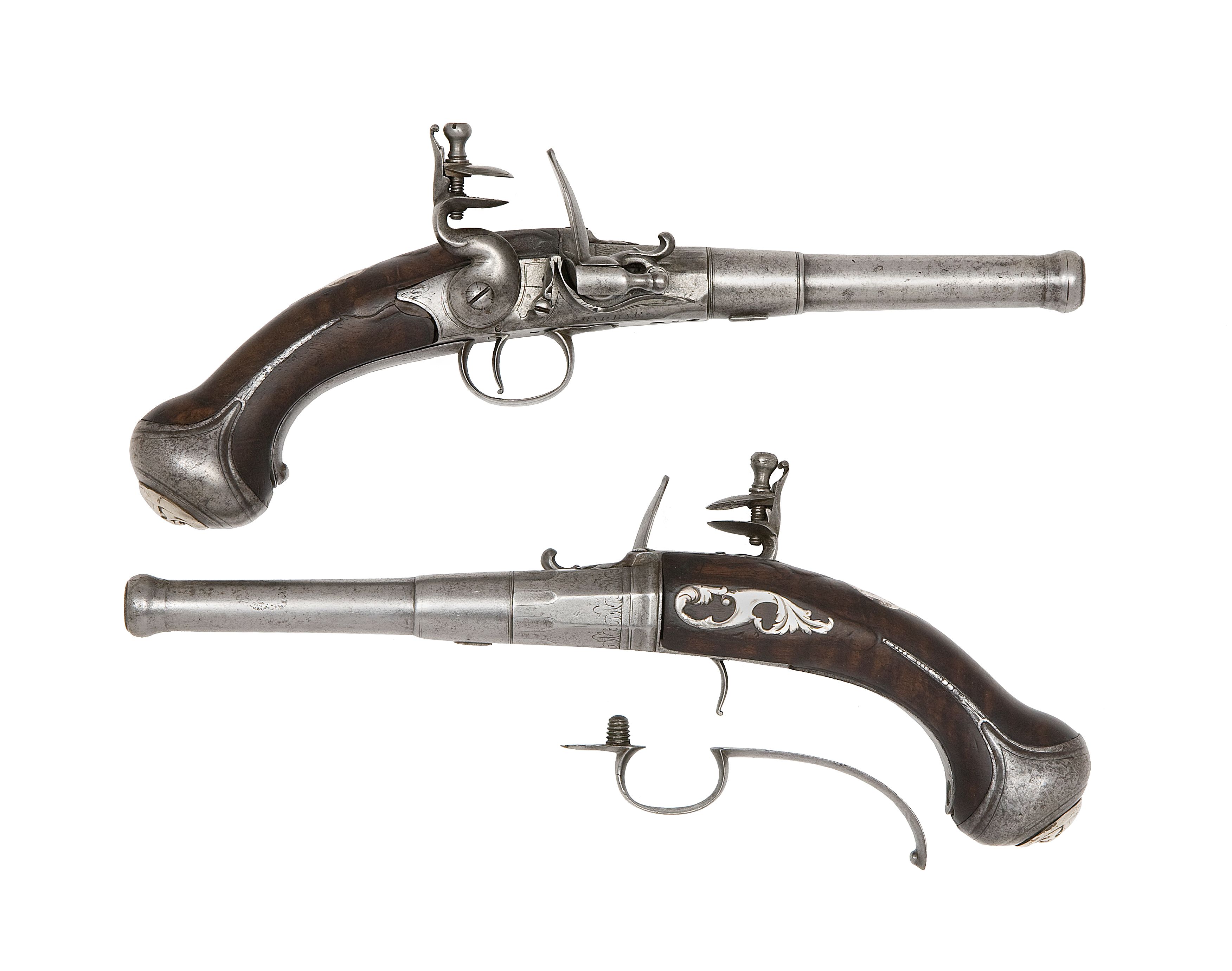 Bonhams : A Rare Pair Of 20-Bore Two-Shot Superimposed-Load Breech ...