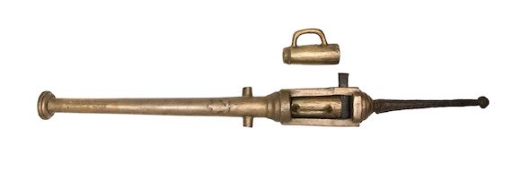Bonhams : A Rare Portuguese Bronze Breech-Loading Gun