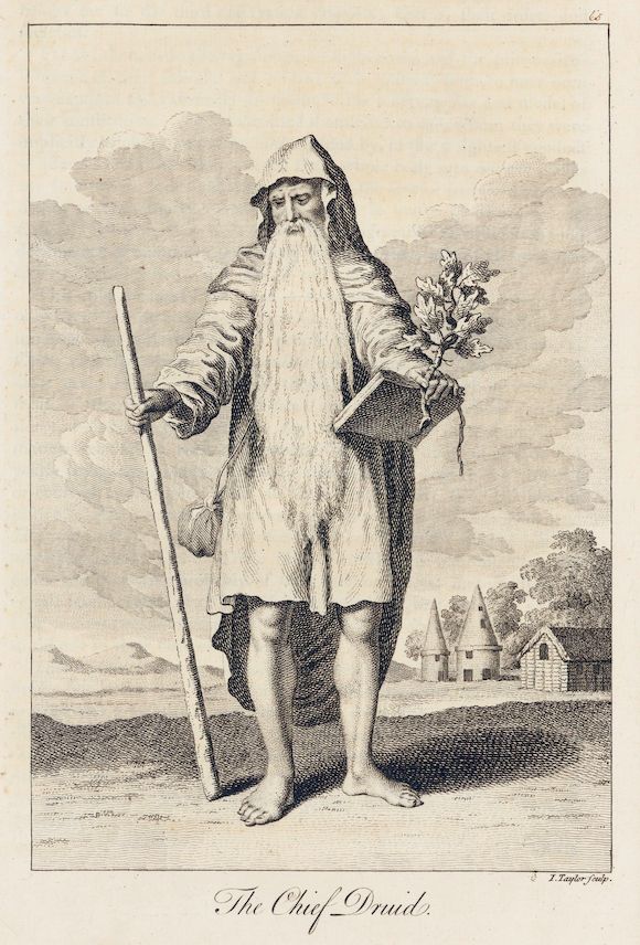 Bonhams : WALES - ANGLESEY ROWLANDS (HENRY) Mona Antiqua Restaurata, an ...