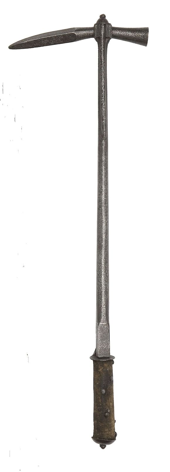 Bonhams : A Rare German Horseman's Hammer With Etched Decoration