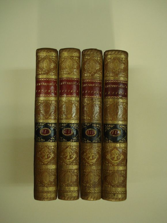 Bonhams : CHESTERFIELD (PHILIP DORMER STANHOPE, 4th Earl) Letters... to ...