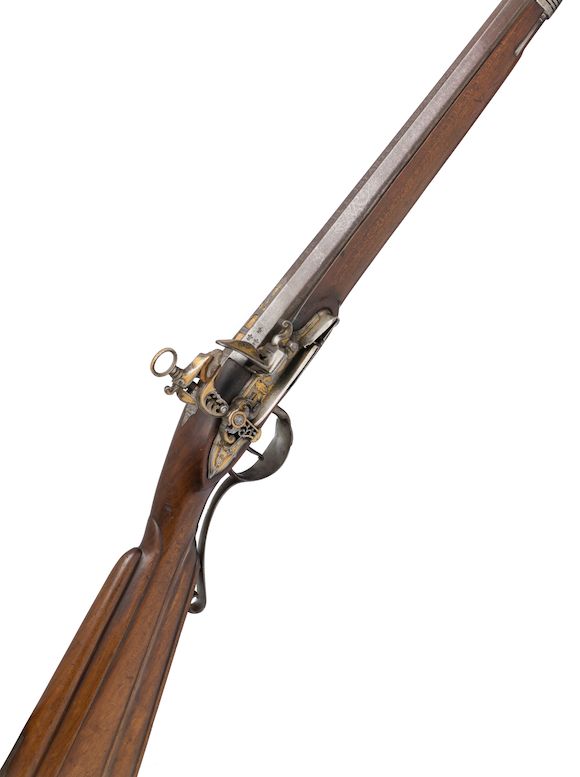 Bonhams : A Fine 18-Bore Neapolitan Miquelet-Lock Sporting Gun Made For ...