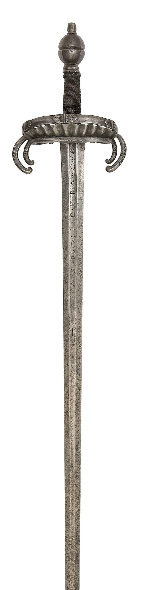 Bonhams : An Italian Broadsword With 'Crab-Claw' Hilt