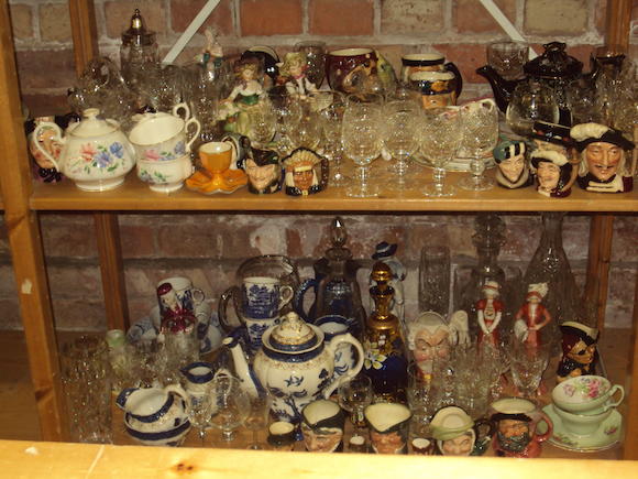 Bonhams A Mixed Collection Of Ceramics And Glasswares